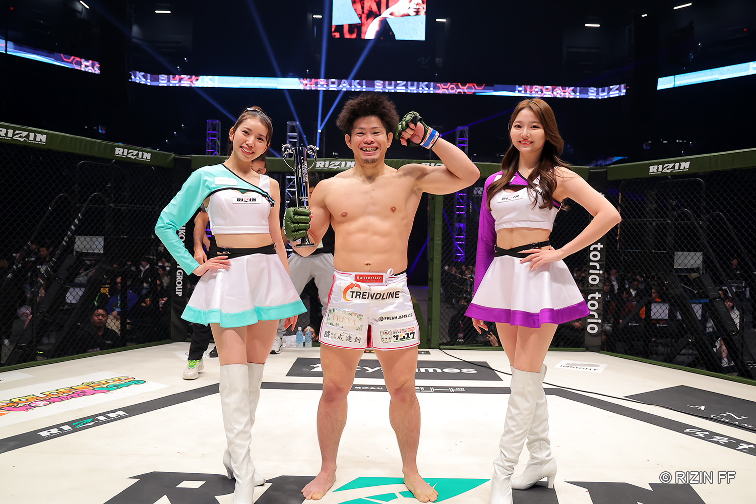 【RIZIN】MMA7戦目の鈴木博昭、元DEEP王者・芦田崇宏をパウンド葬 - SHOOTBOXING｜シュートボクシング
